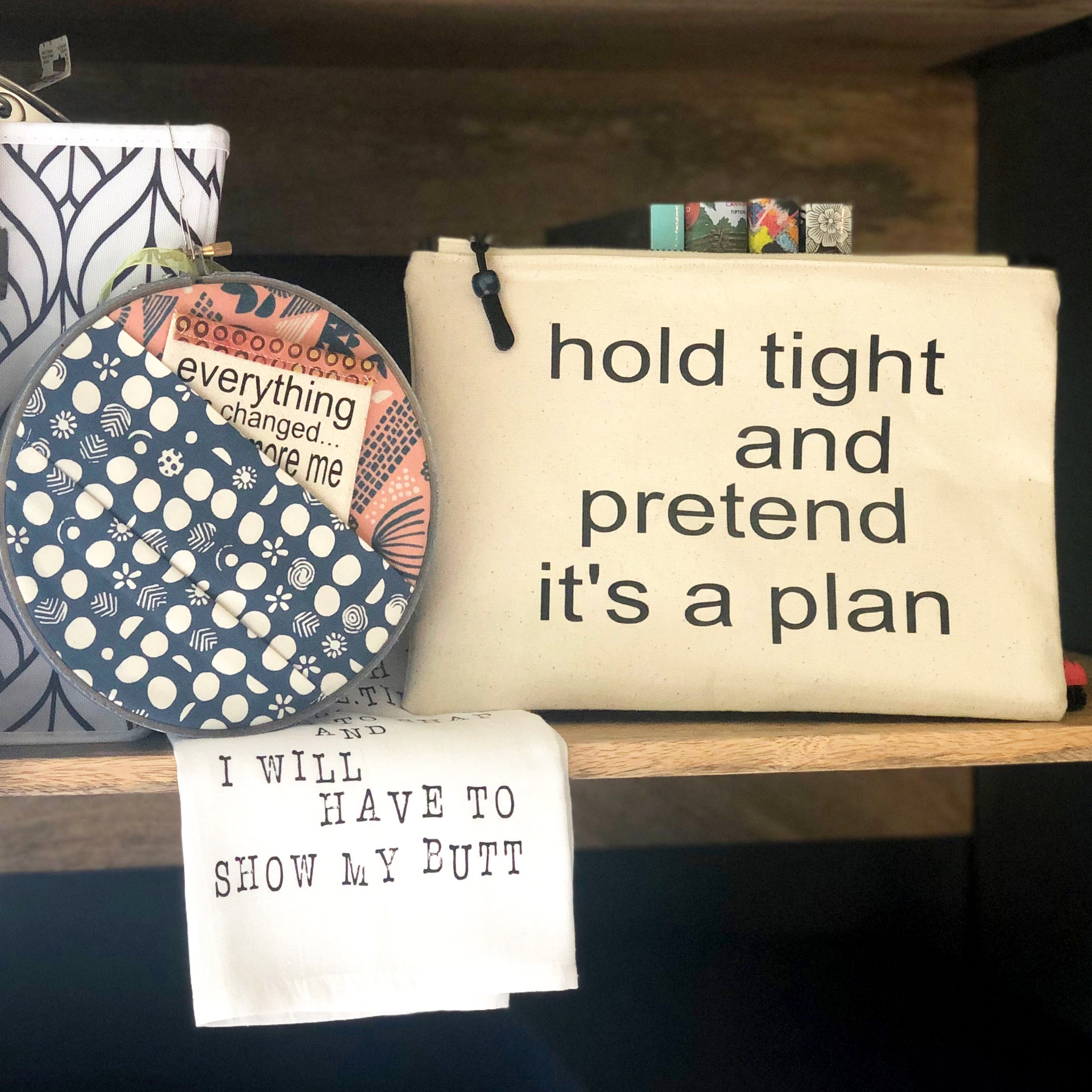 Potter Collection - wooden pointy finger signs – Pretty Clever Words