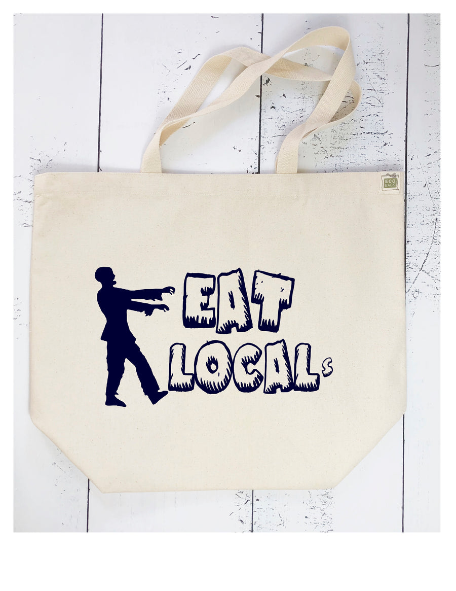 eat local(s) - tote bag – Pretty Clever Words